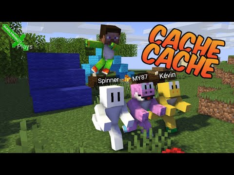 MY89Plays : CACHE CACHE SUR MINECRAFT MAP FERME AVEC MY87 & SPINNER & KEVIN ?! (Minecraft) - YouTube