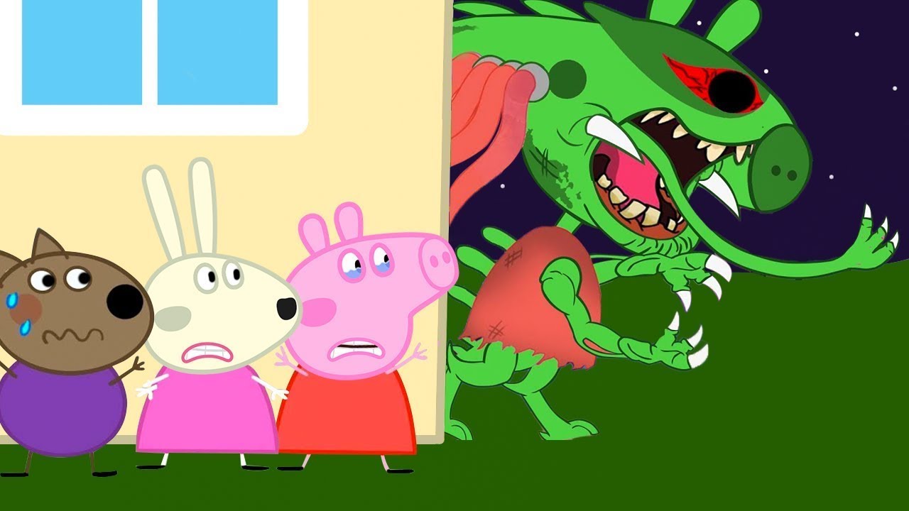 😱Oh No! What Happened to peppa?! 🐷Three-Headed Monster Chase & Shocking ...