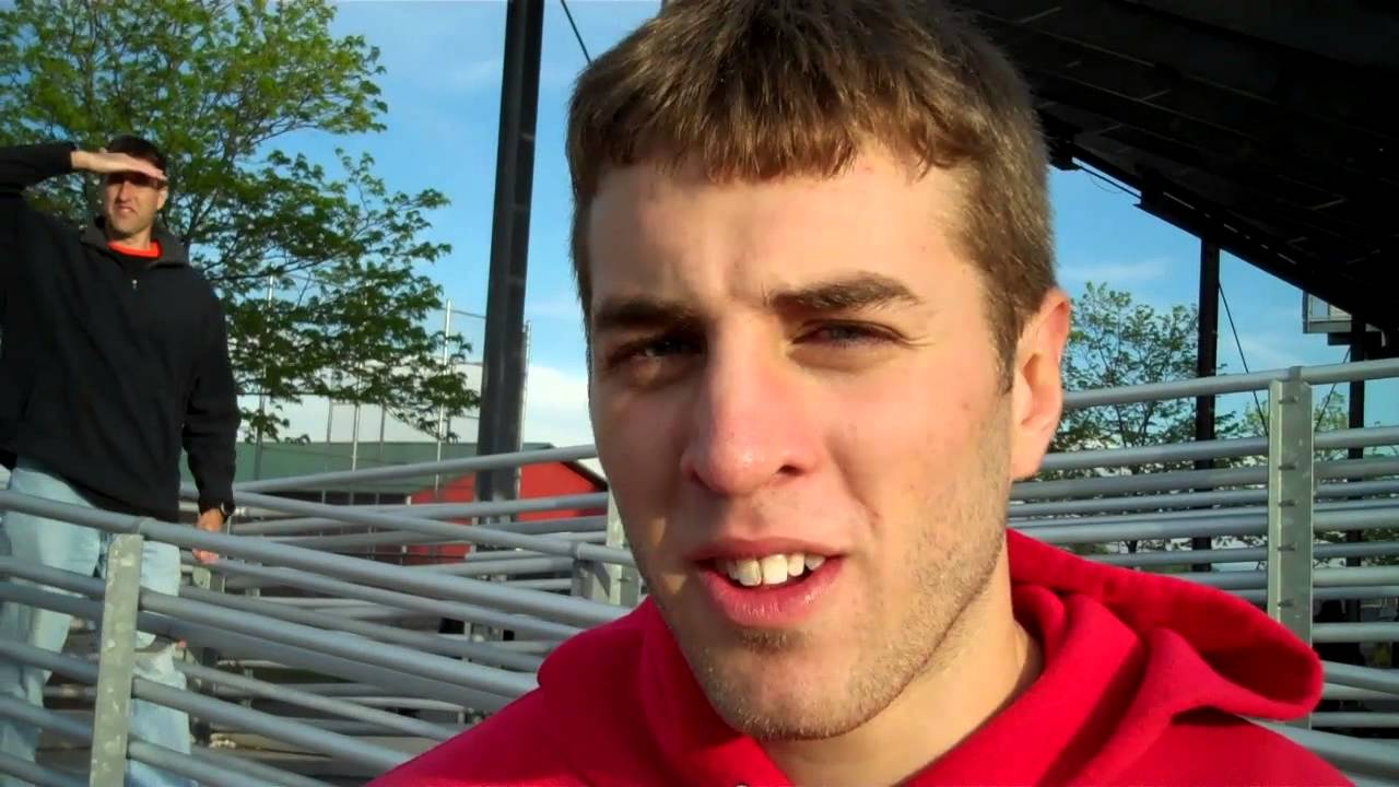 Milton football player Nate Hammon Rob Hernandez 5 27 2011 - YouTube
