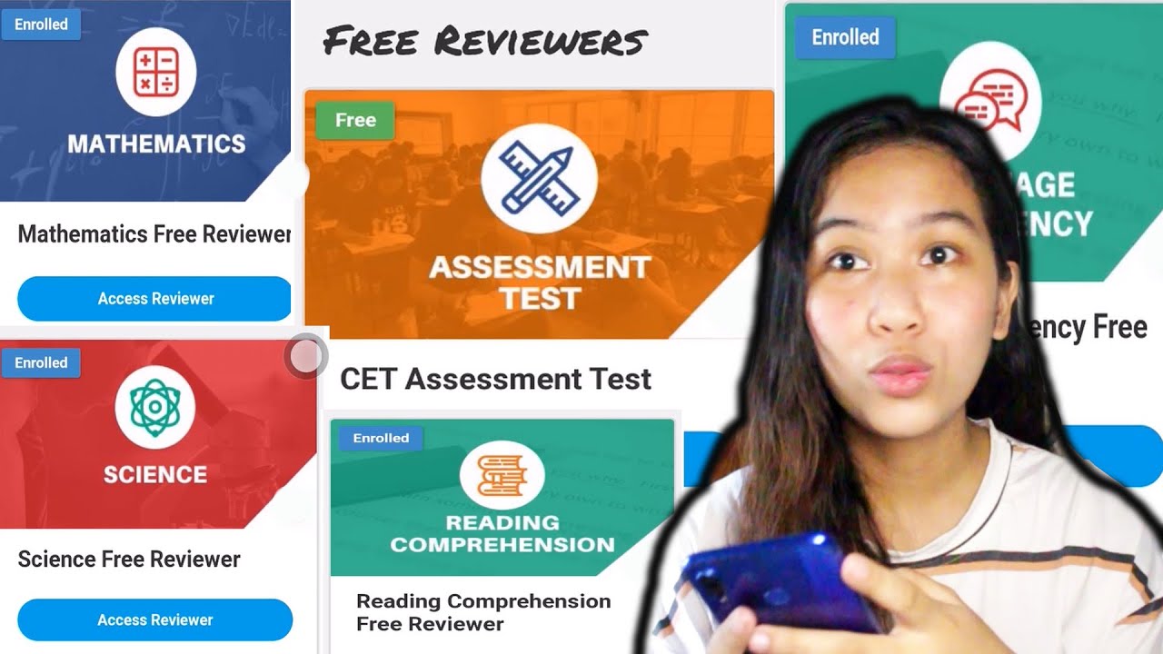 FREE UPCAT Reviewer From Review Center | MARIELLE ROPA - YouTube