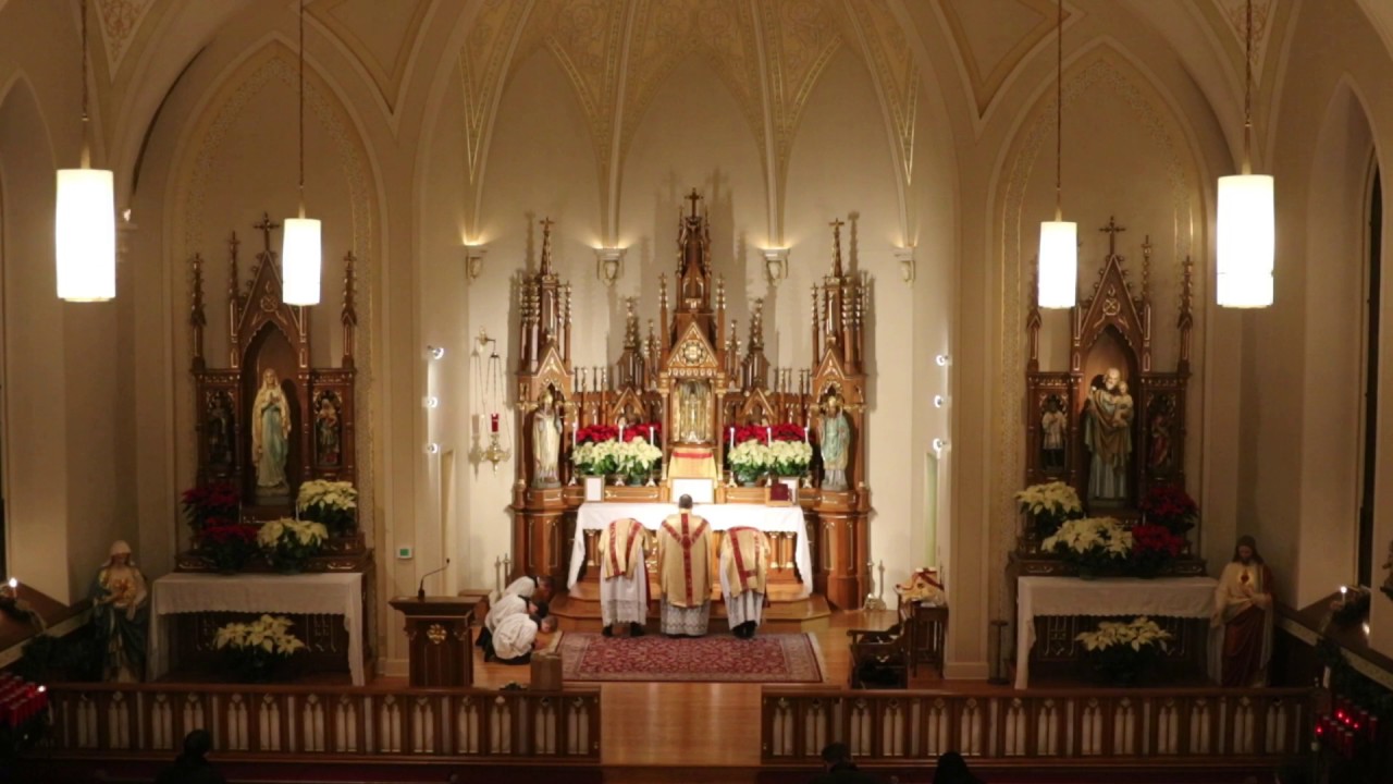 Epiphany Mass in The Extraordinary Form On January 6, 2017 At St. Mary ...