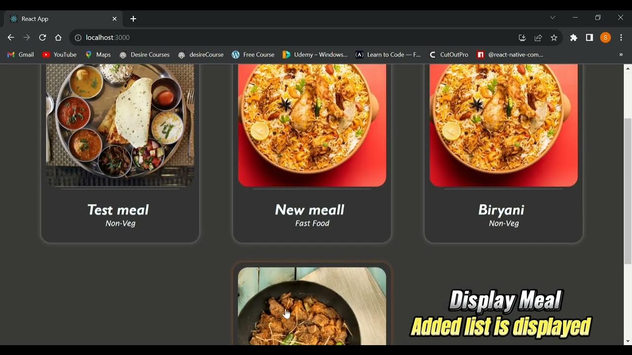 Food Finder | React.js, Redux, Firebase - YouTube