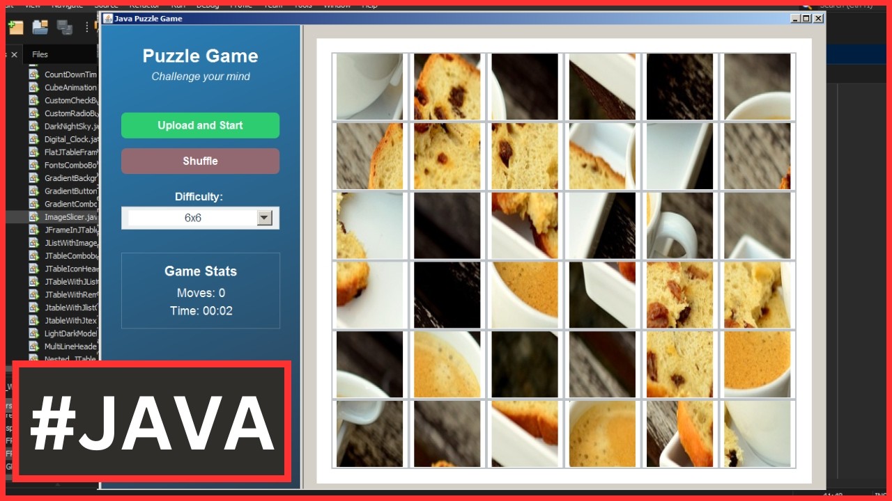 Java Project Tutorial Make Puzzle Game Step By Step Using Netbeans 1644