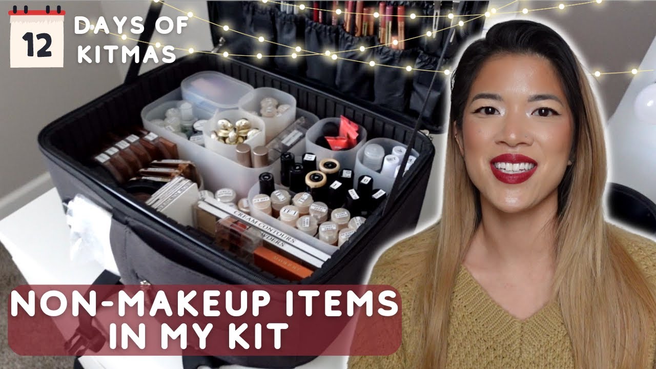 KITMAS DAY 12: NON-MAKEUP ITEMS FOR MAKEUP KIT - YouTube