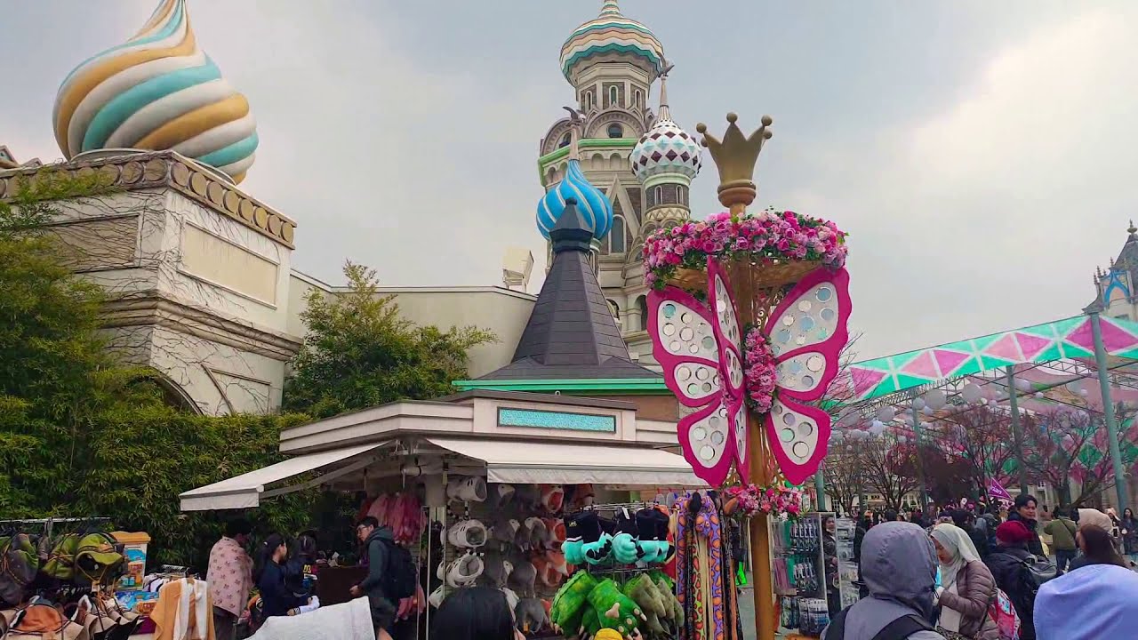 Everland South Korea #southkorea #everland #travel #korea #travelvlog # ...