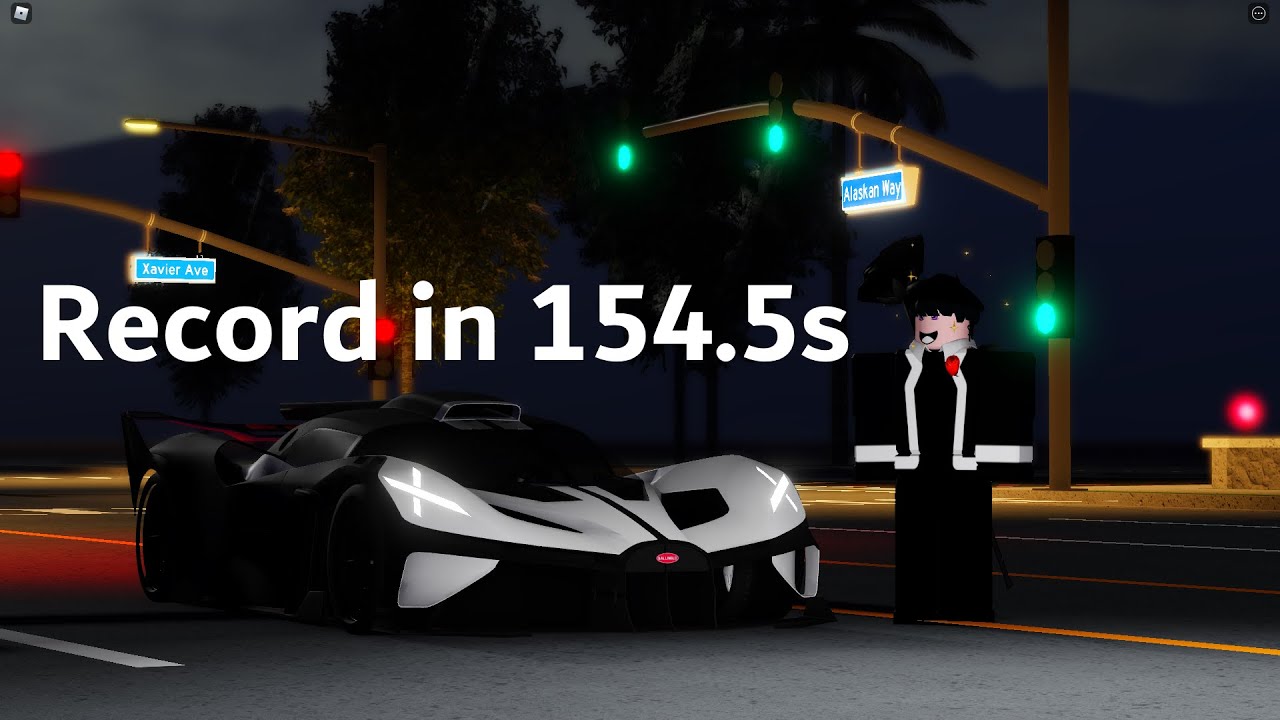 Roblox - Driving Empire | Bugatti Bolide Circuit Race new hot lap 154 ...