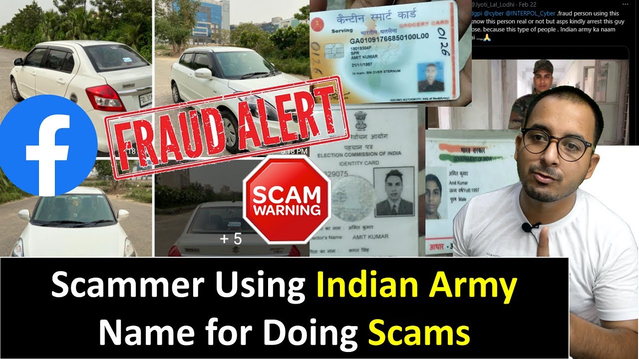 Facebook Market Place Scams by #Indian Army Name, Online Frauds in ...