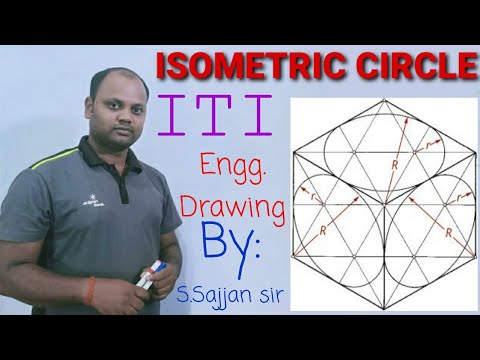 HOW TO DRAW ISOMETRIC CIRCLE. - YouTube