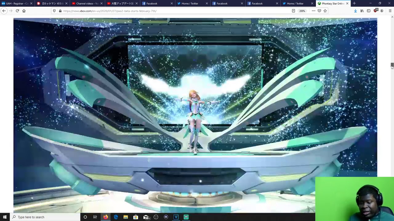 Pixel Effect (Episode 201) PSO2 Closed Beta Date *Feb7-8* - YouTube