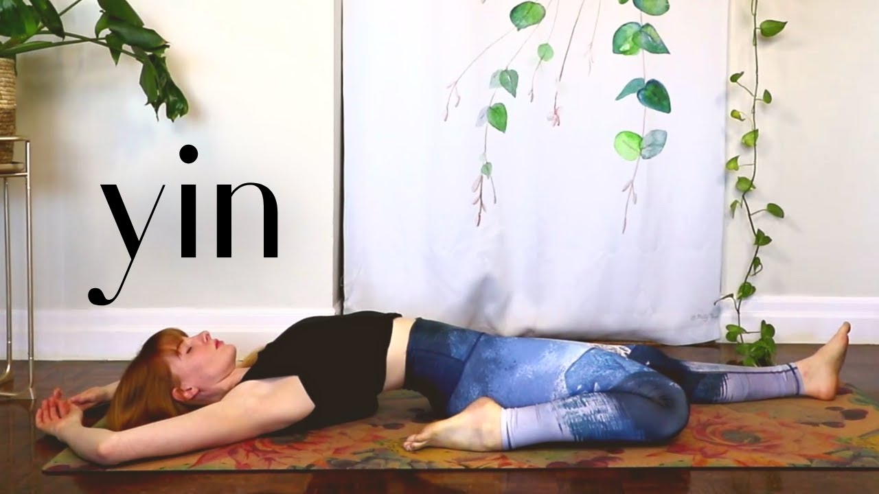 Yin Yoga with Relaxing Music || Stretch & Unwind - YouTube