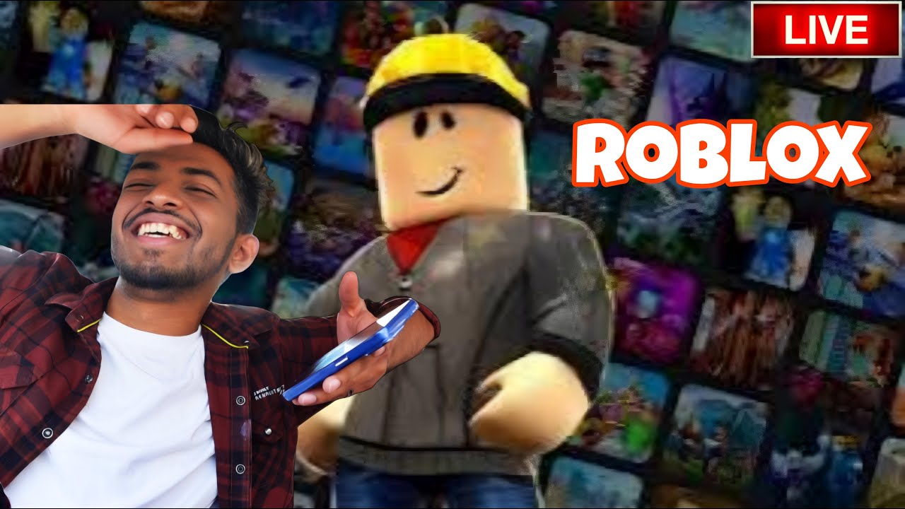 🔴ROBLOX LIVE - MASTI AUR BAKLOLI SAATH ME - YouTube