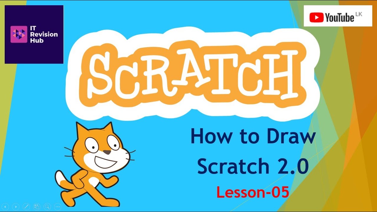 How to Draw using Scratch 1.0 / 2.0 / 3.0 - Lesson-05 - YouTube