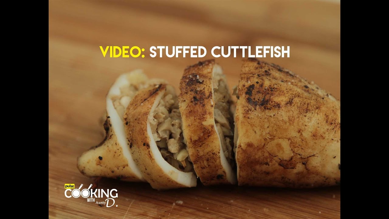 Stuffed Cuttlefish Recipe - YouTube