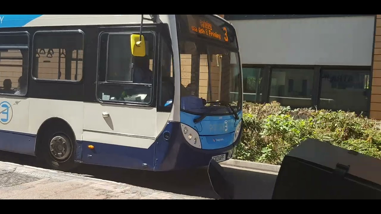 Here is the stagecoach bus 36909 on the number 3 in Camberley with the ...