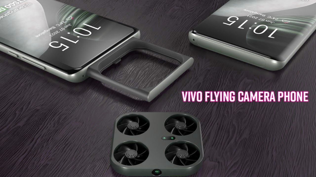 Vivo Flying Camera phone, 200MP | Worlds FIRST Flying Drone Camera ...
