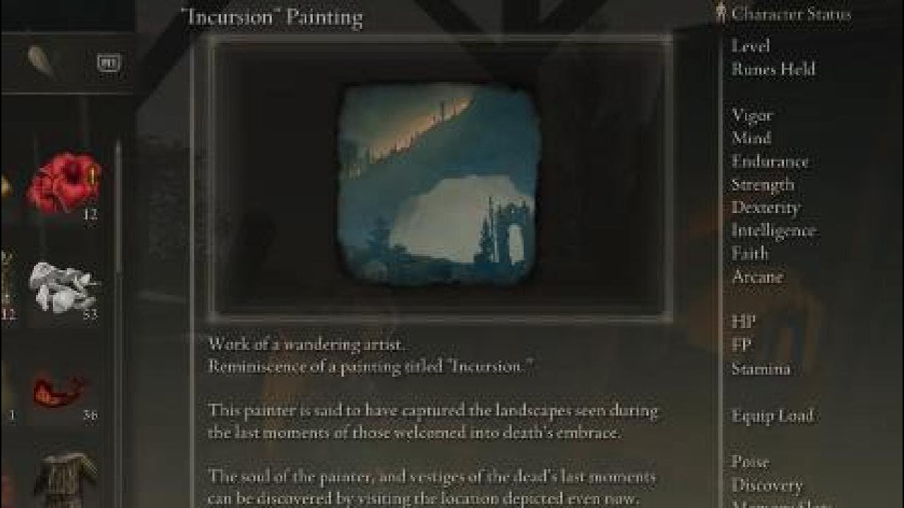 Elden Ring Shadow of The Erdtree | Incursion Painting Location Guide ...