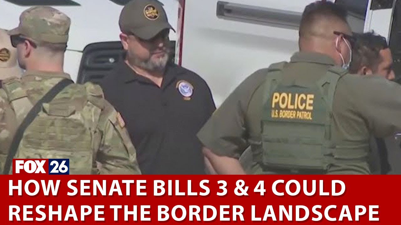 Texas lawmakers pass strict border bill, law enforcement reacts - YouTube