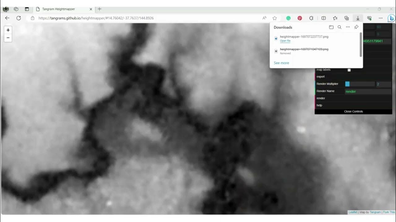 How to build topography from Heightmapper with 3Ds max - YouTube