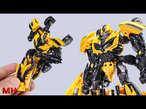 Hasbro Transformers Studio Series SS Bumblebee Age of Extinction transformation.