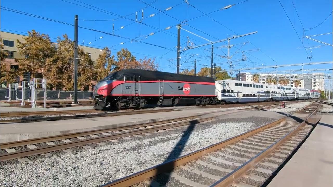 Caltrain Out of Service leads by 927 MP36PH-3C at San Jose Diridon Station 11/12/2023#caltrain ...
