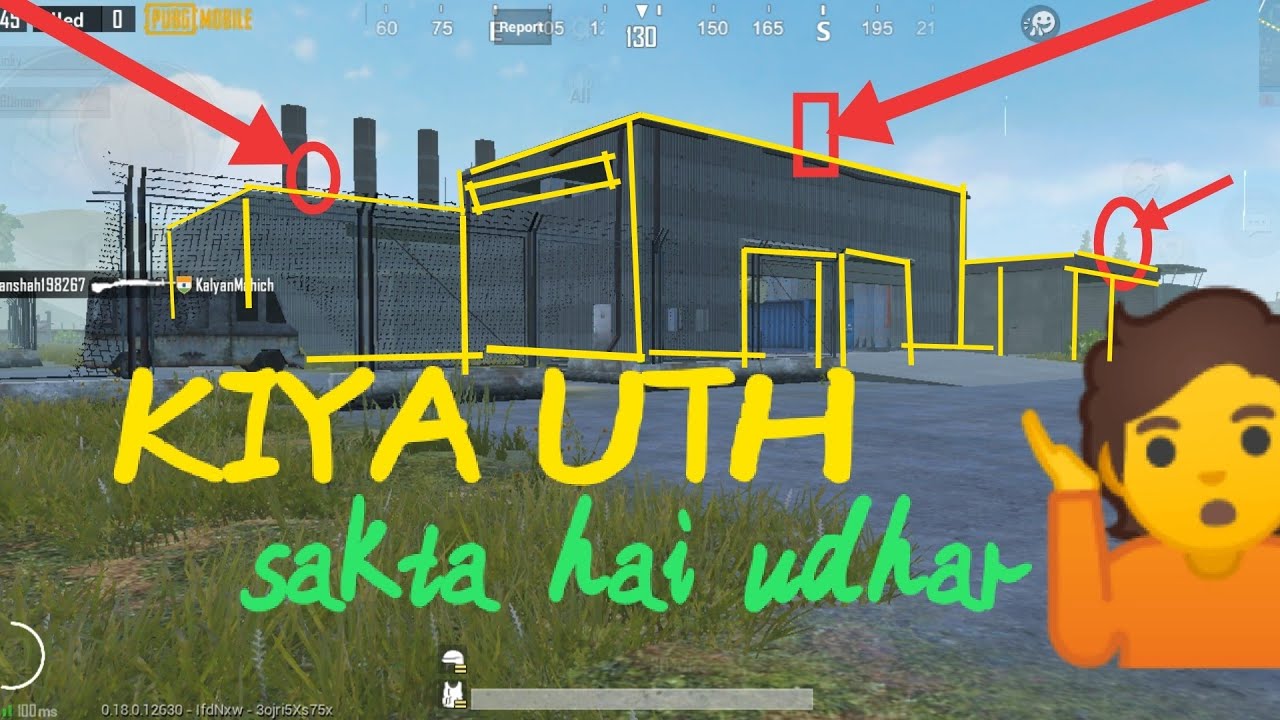 Military base 5 secret place in erangel map - YouTube