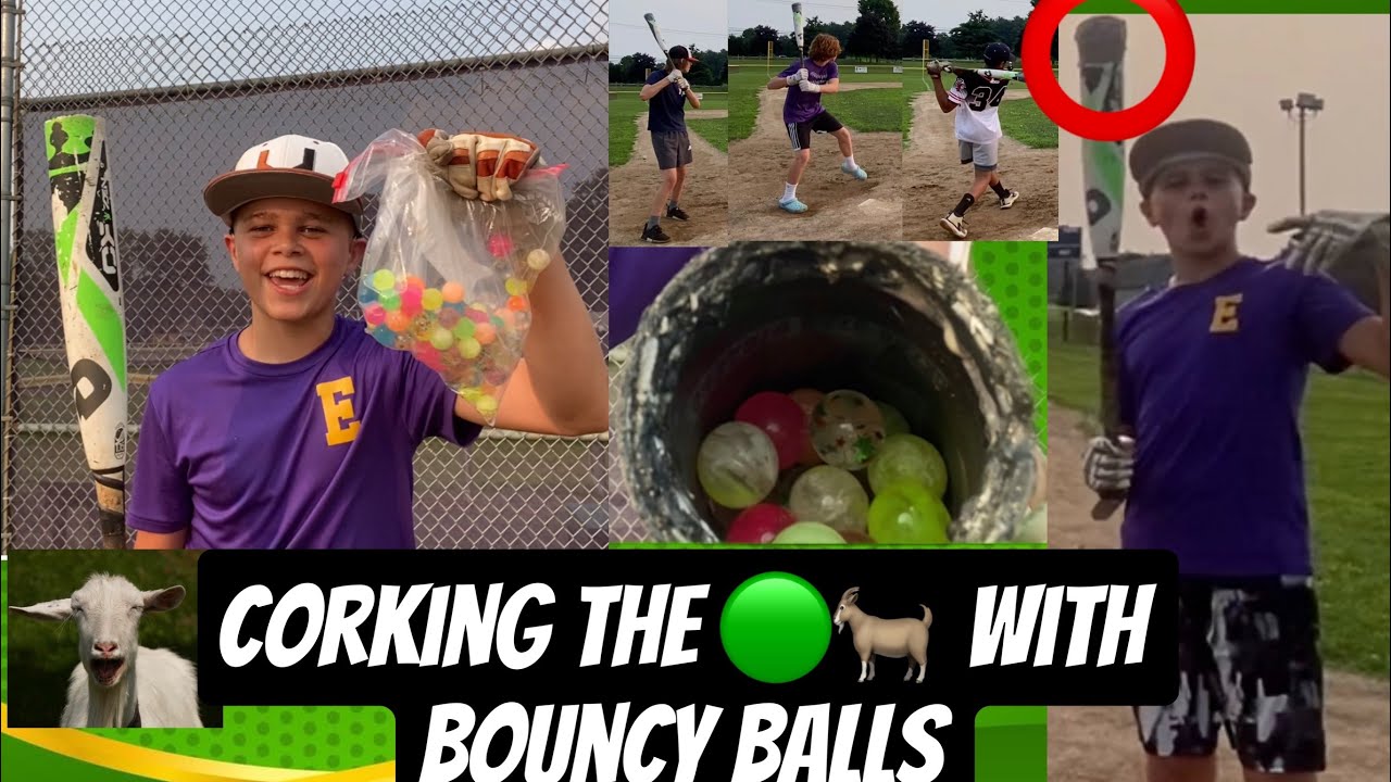 We Corked A Green Zen With Bouncy Balls! *farthest ball ever hit* - YouTube