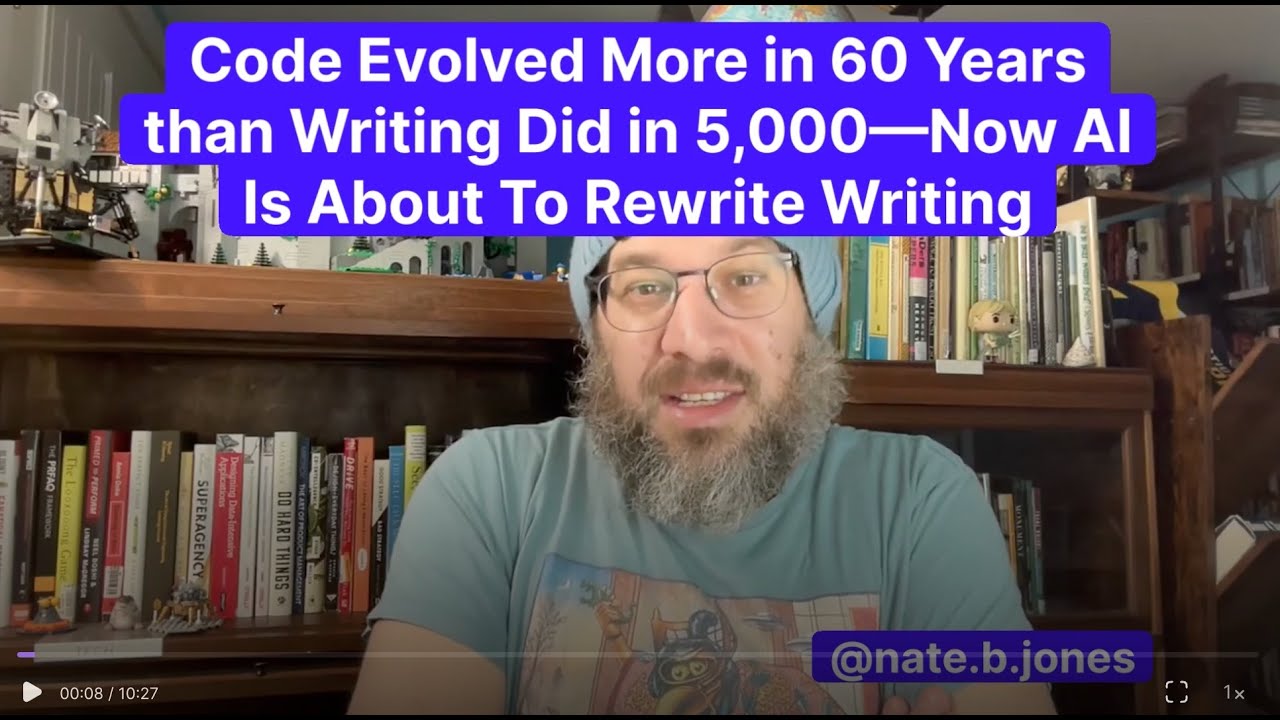 Code Evolved More in 60 Years than Writing did in 5,000—Now AI is About to Rewrite Writing - YouTube