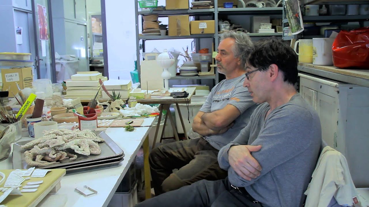 StudioVisit - Alberto Mattia Martini incontra Bertozzi &Casoni - YouTube