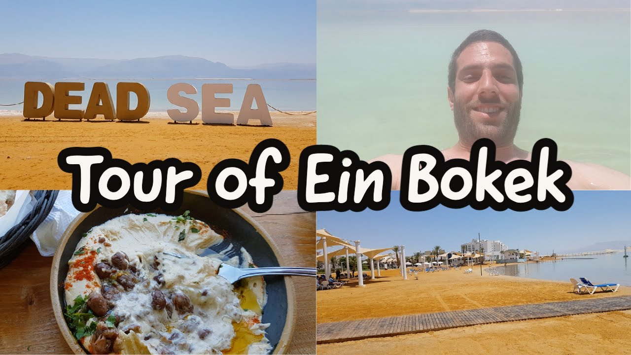 Floating on the Dead Sea at Ein Bokek - Israel | Adventures in Israel | Travel Vlog | Gur Eats ...