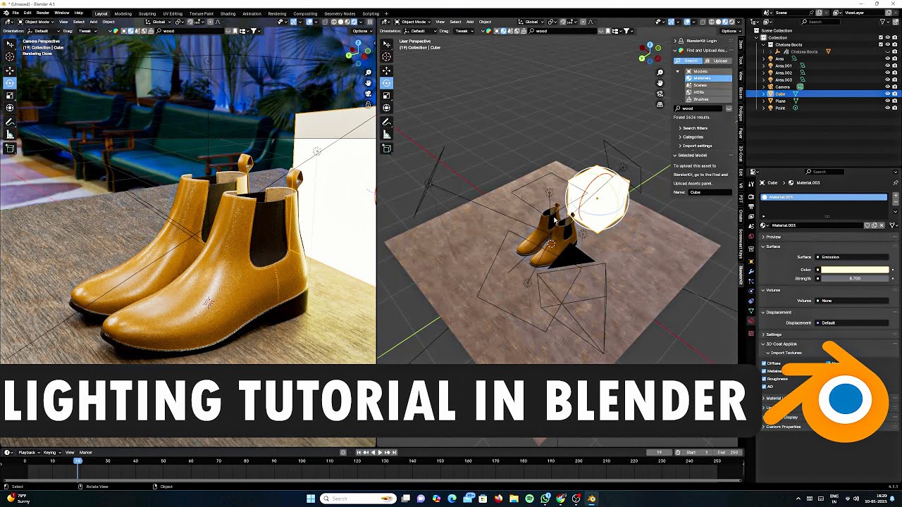 Complete Lighting Tutorial in Blender | Step-by-Step Guide for ...