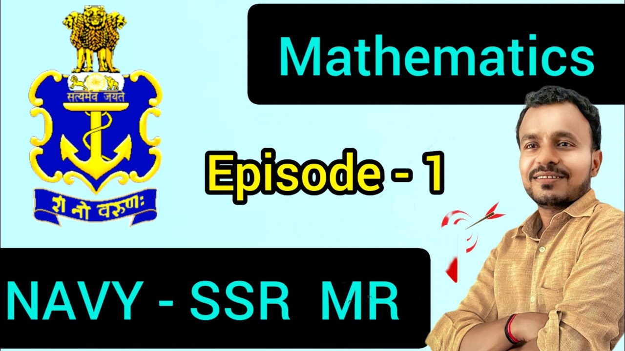 Navy SSR MR Maths class, नेवी एसएसआर एमआर #runmatheducation - YouTube