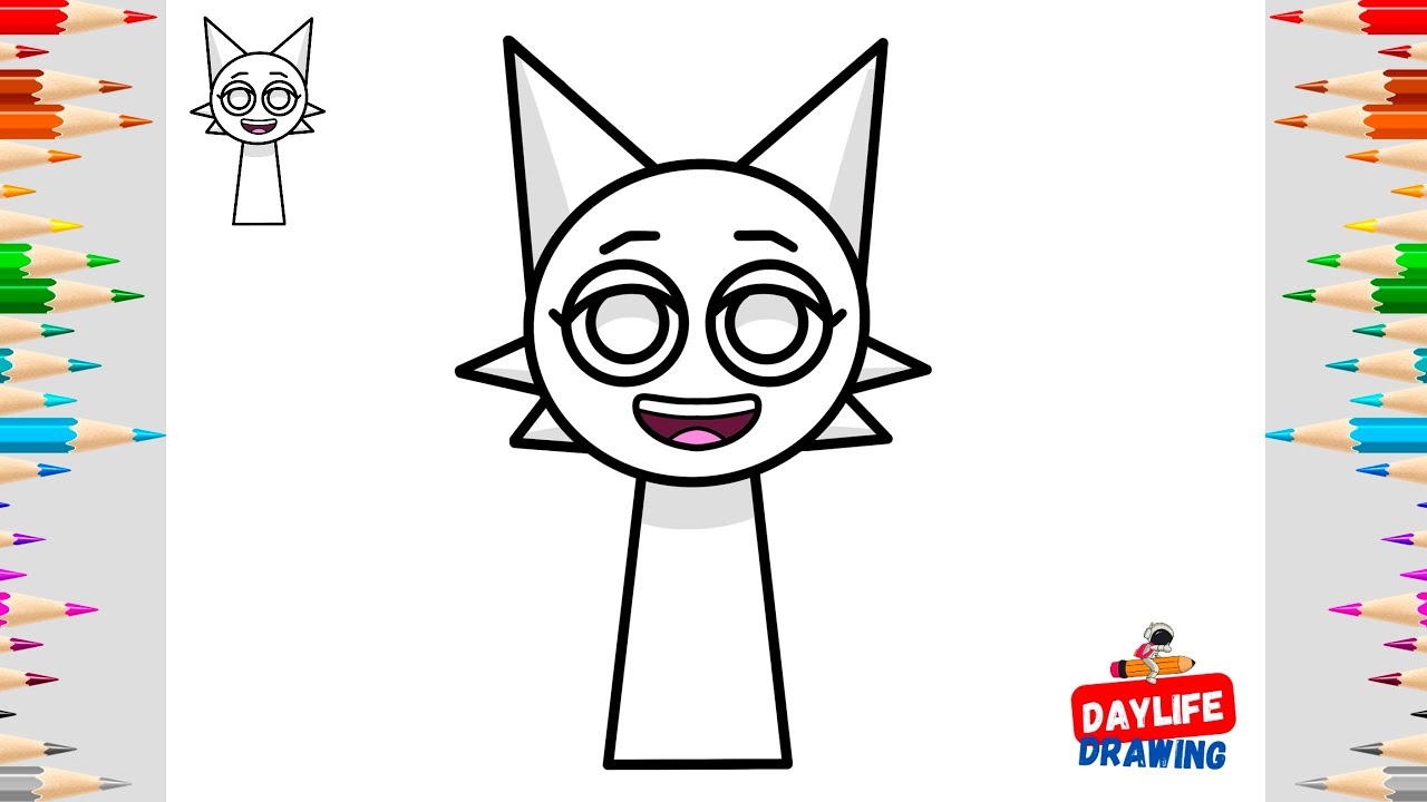 How to Draw Wenda from Incredibox Sprunki | Quick and Easy Tutorial ...