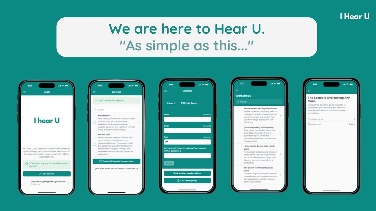 I Hear U App Review - YouTube