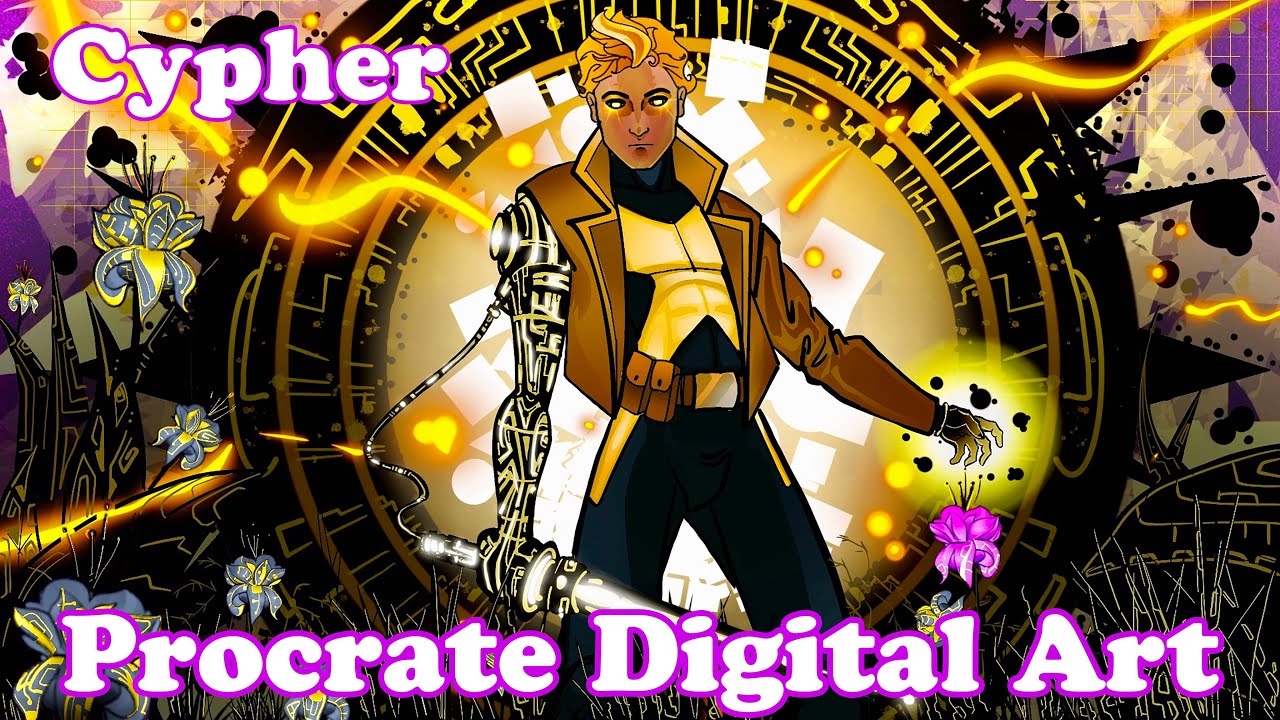 Procreate / Digital Art / X- Men / Cypher / X of Swords - YouTube