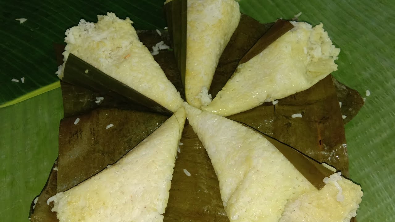 Rice in Banana leaves - YouTube