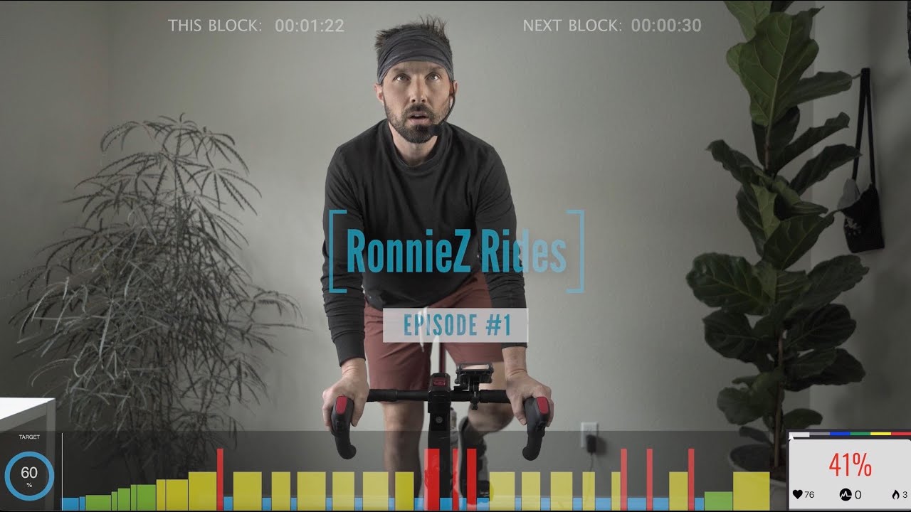 RonnieZ Rides #1 | Indoor Cycling/Spinning Workout to Big Energy DJ Mix ...