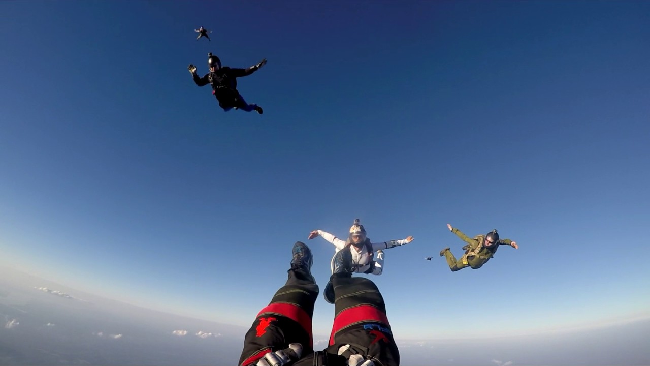 Fall 2016 skydiving sessions at Music City Skydiving in Tennessee - YouTube
