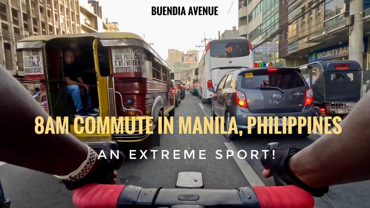 Commuting in Manila Philippines |An Extreme Sport - YouTube