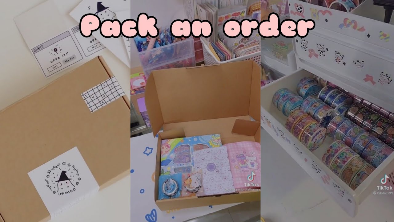 Pack an order with Tik Tok Compilation - YouTube