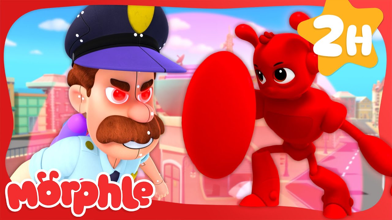 Morphle Battles Robofreeze! | 2 Hours of Morphle🔴 | Cartoons for Kids ...