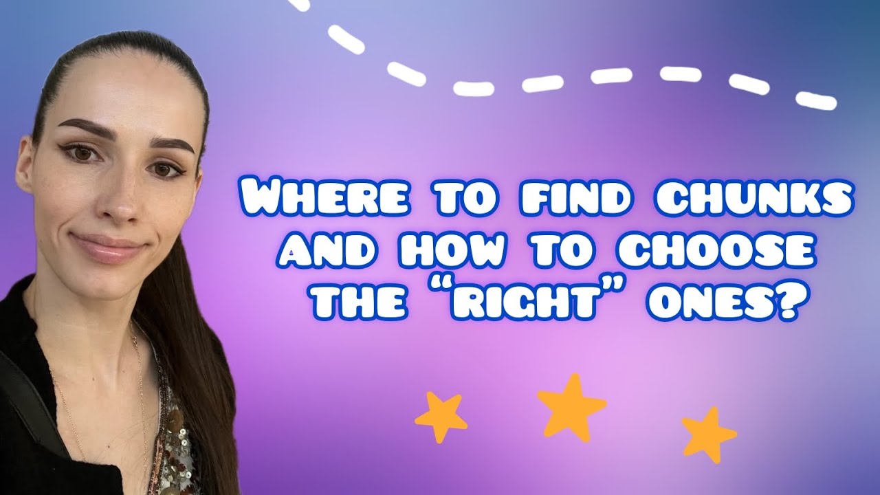 Where to find chunks and how to choose the “right” ones? - YouTube
