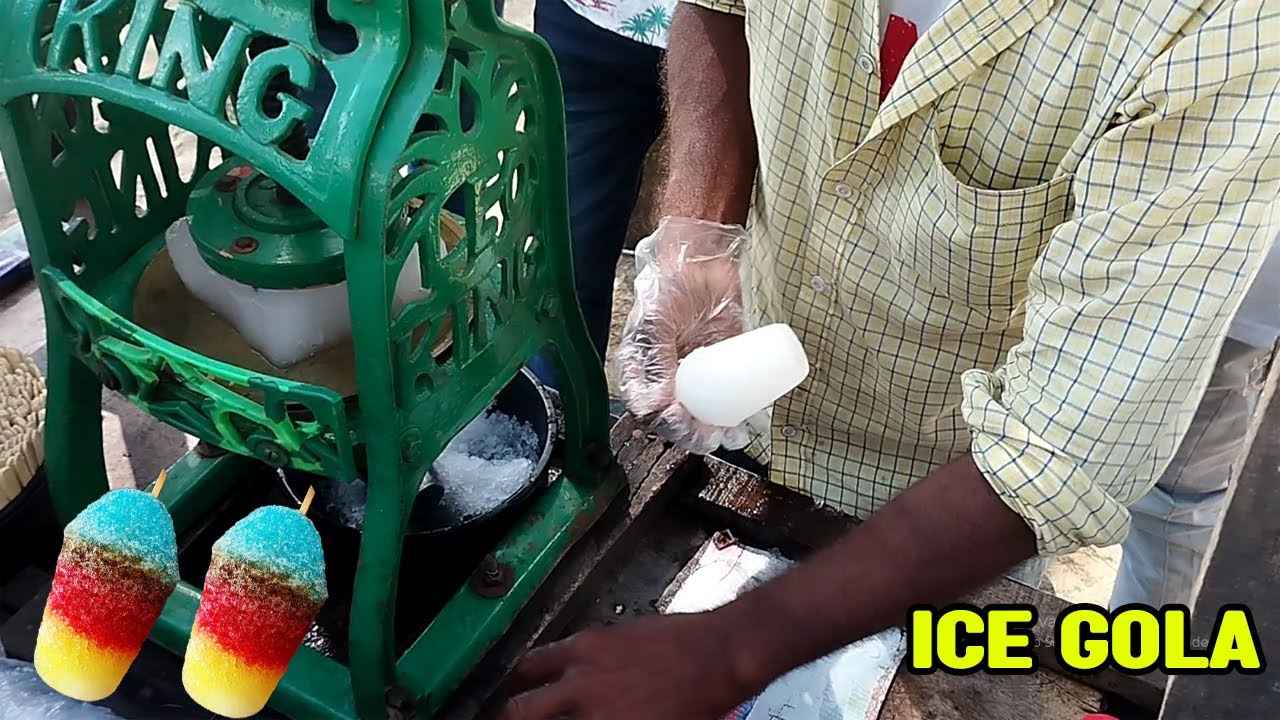 King Of Ice Gola // Amazing Ice Lollypop // Bangladeshi Street Food ...