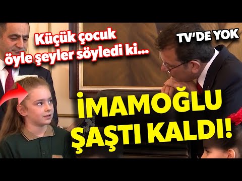 Çocuk öyle bir şey söyledi ki... Ekrem İmamoğlu şaştı kaldı! 23 Nisan'a damga vuran an!