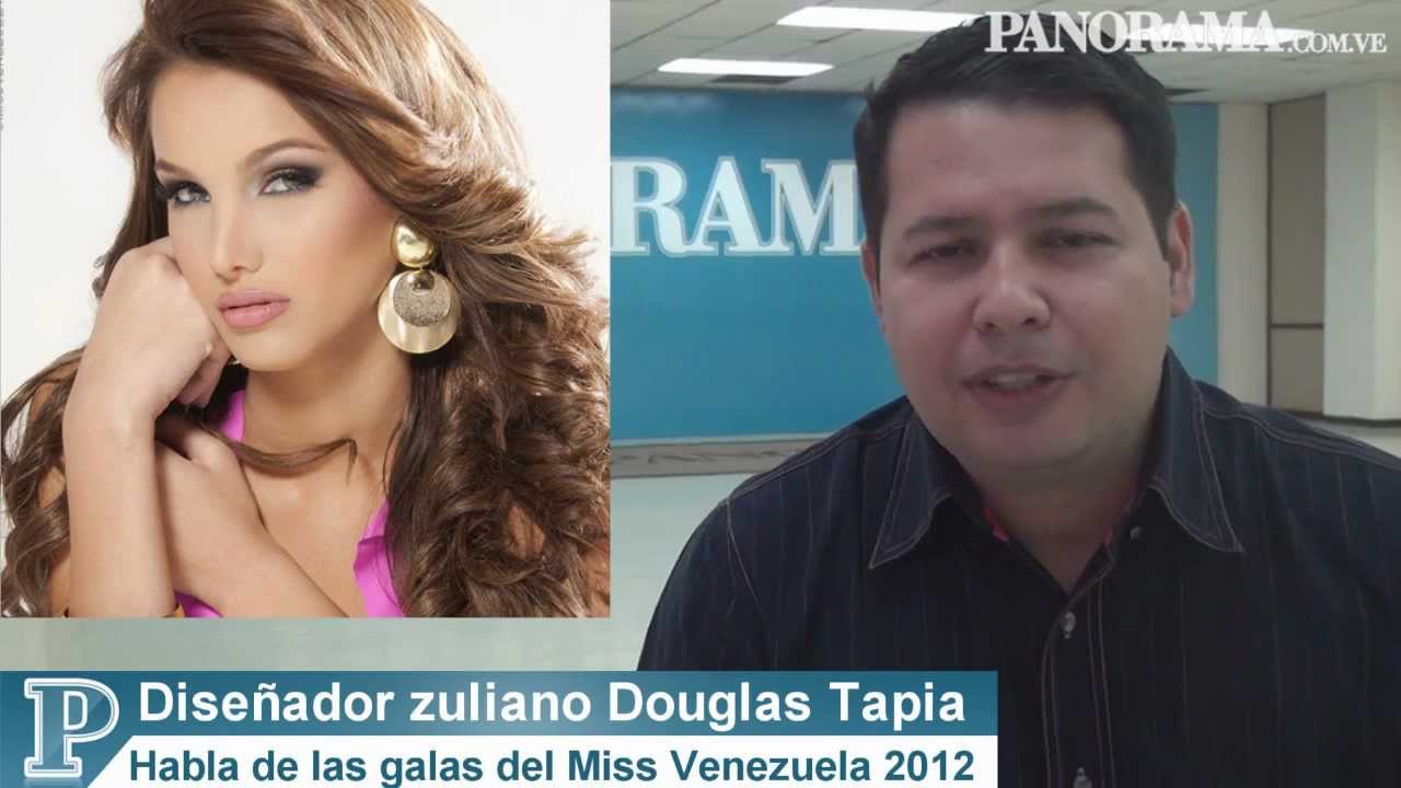 Douglas Tapia habla de las galas del Miss Venezuela 2012 20-08-12 - YouTube
