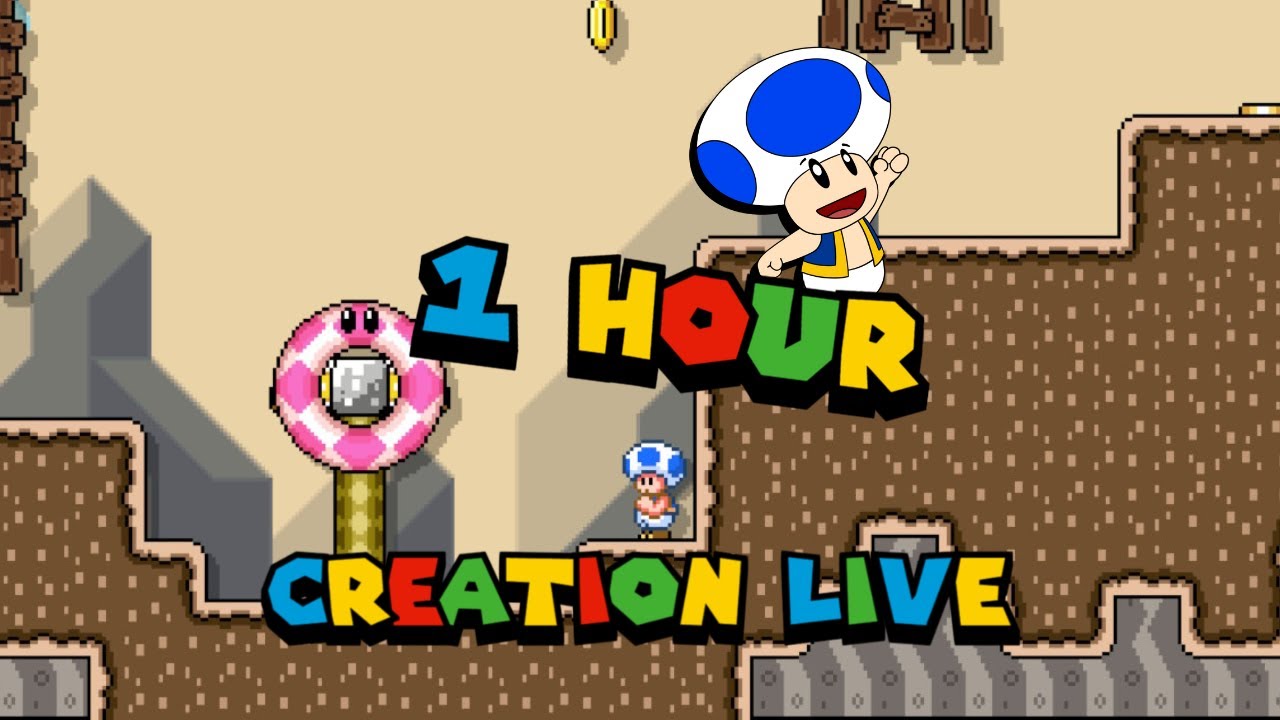 SMM2 - Create a level in 1 hour #18 - YouTube