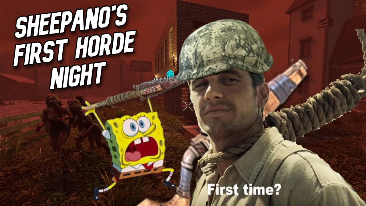 Immersed helping with Sheepano's first horde night on 7 Days to Die ...