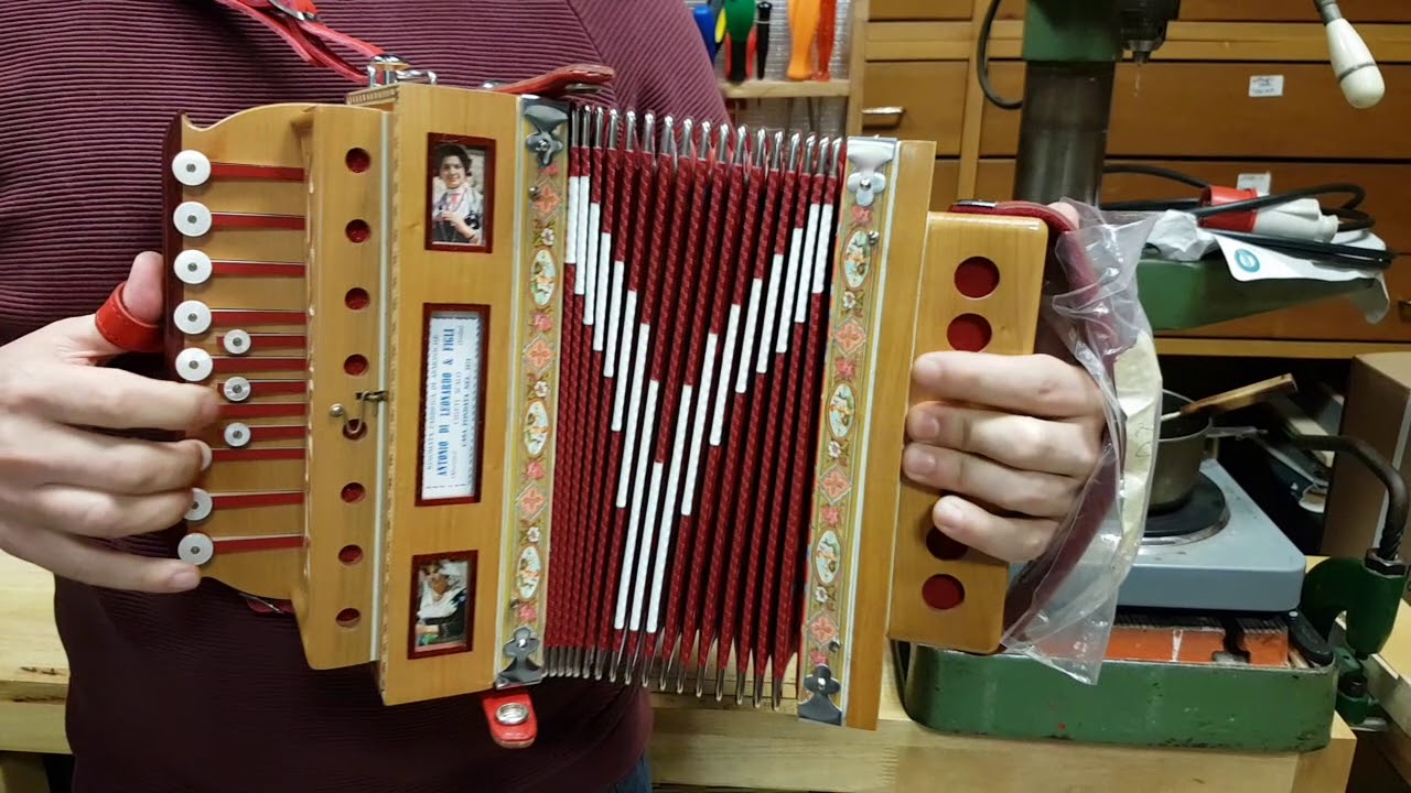 Organetto Antonio Di Leonardo in consegna - YouTube