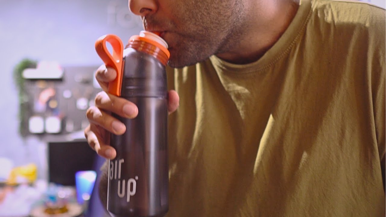 AIR UP WATER BOTTLE - UNBOXING, SET UP AND REVIEW *honest review* - YouTube