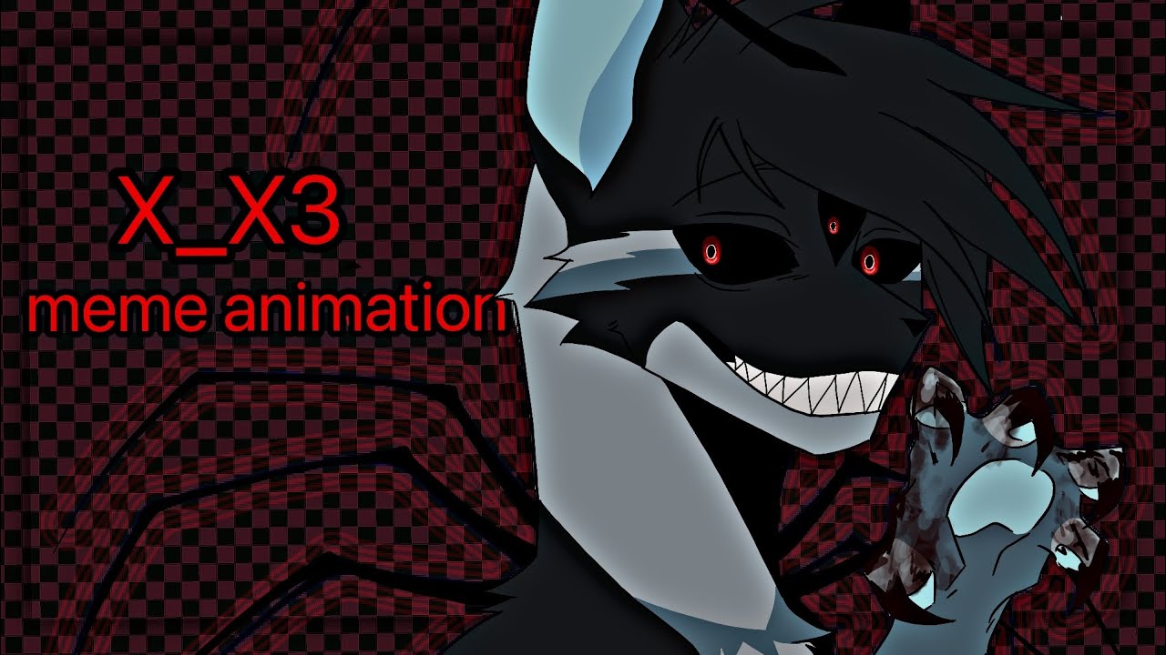 x_x 3 meme animation // Gift for @xobsidianx1654 // - YouTube