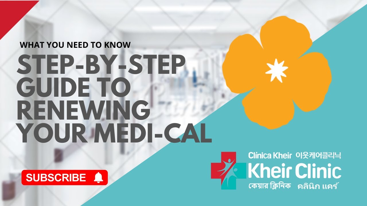 Step-by-step Guide to Renewing your Medi-Cal Health Insurance - YouTube
